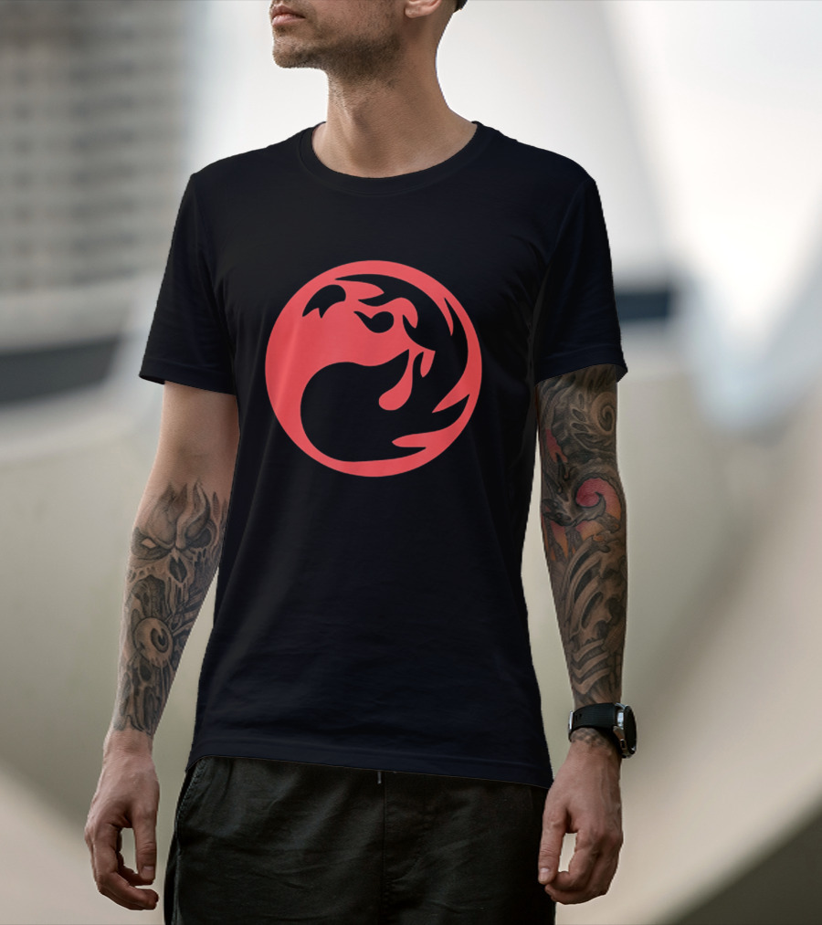 Red Mana Symbol Magic TCG Gathering Mana Symbols T-Shirt
