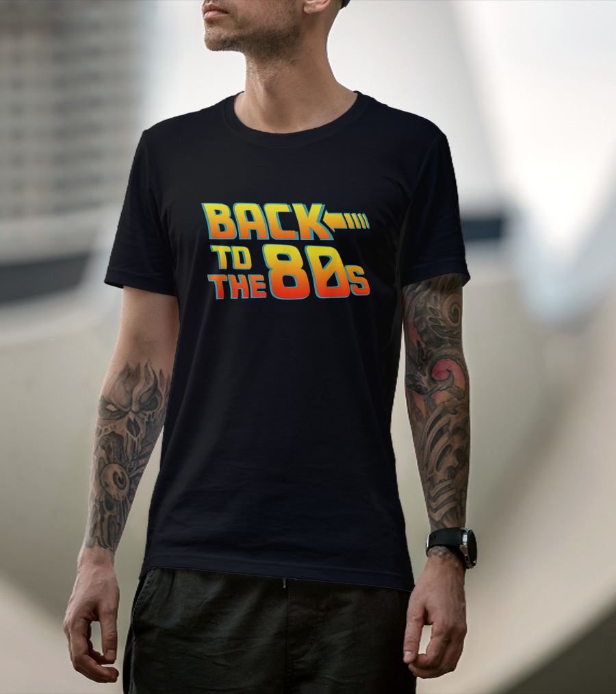 Back To The 80s Retro Fancy Dress Costume Party T-Shirt