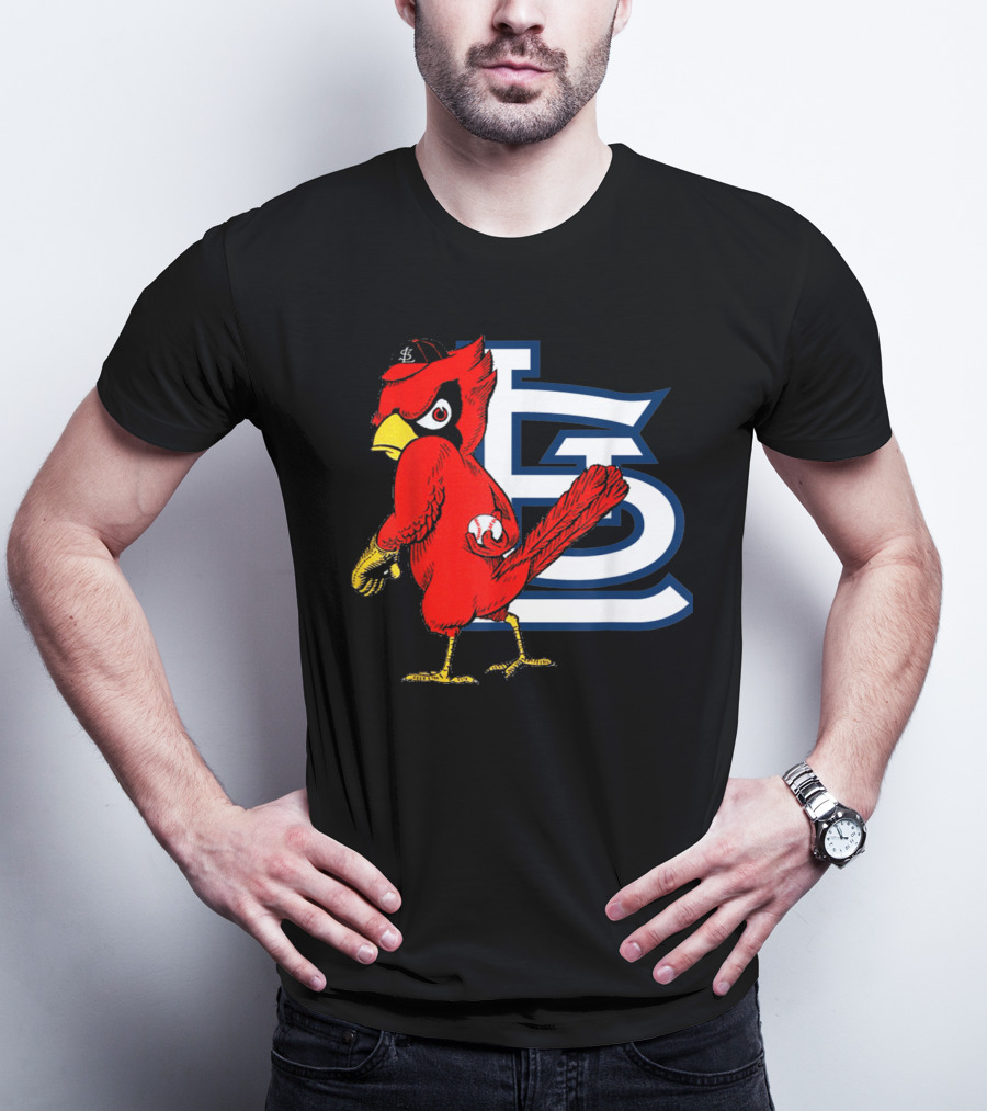 St Louis Cardinals Baseball Fan Jersey Sports Team Cardinal T-Shirt