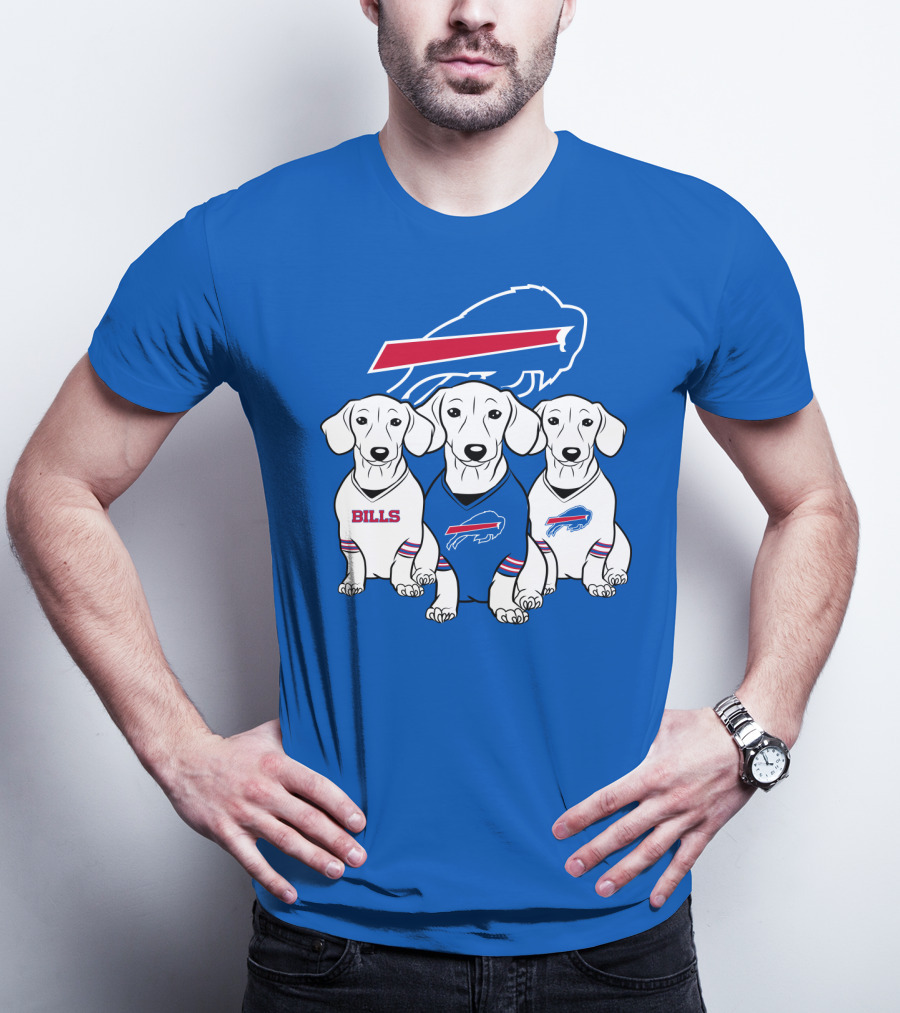 Bills Buffalo Dachshund  T-Shirt