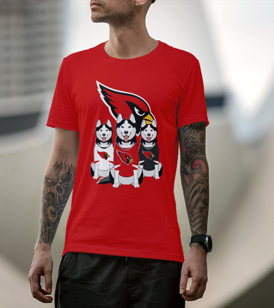 Arizona Cardinals Husky Trio T-Shirt
