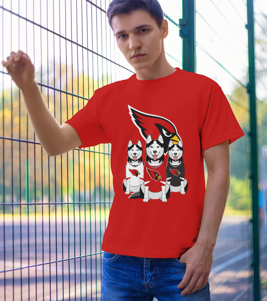 Arizona Cardinals Husky Trio T-Shirt
