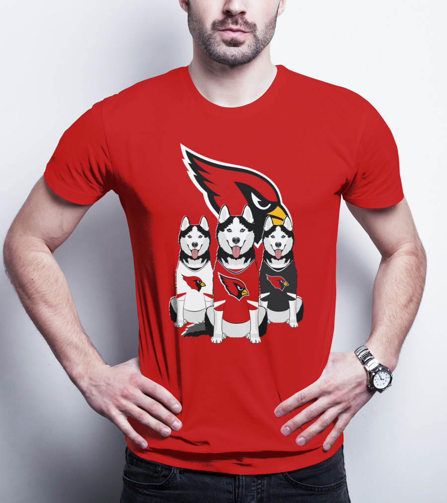Arizona Cardinals Husky Trio T-Shirt