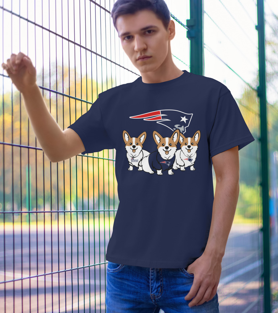 Patriots Corgi T-Shirt