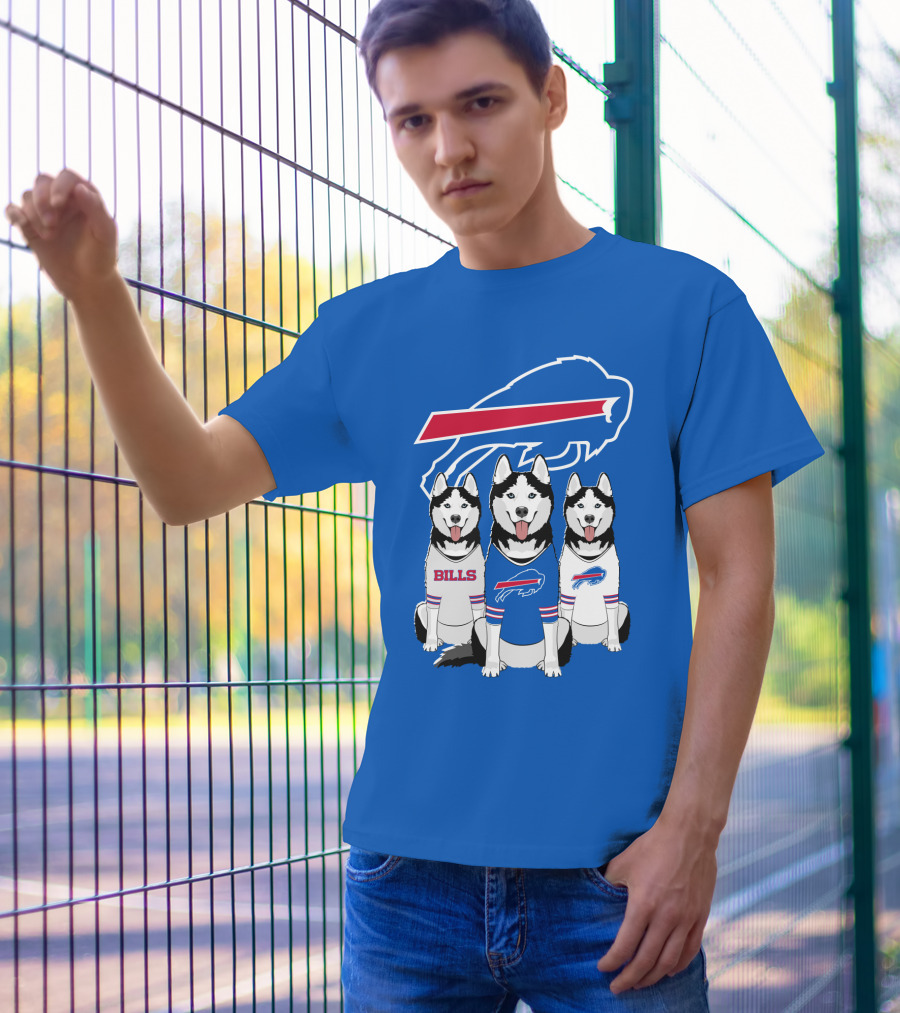 Bills Buffalo Husky Trio T-Shirt