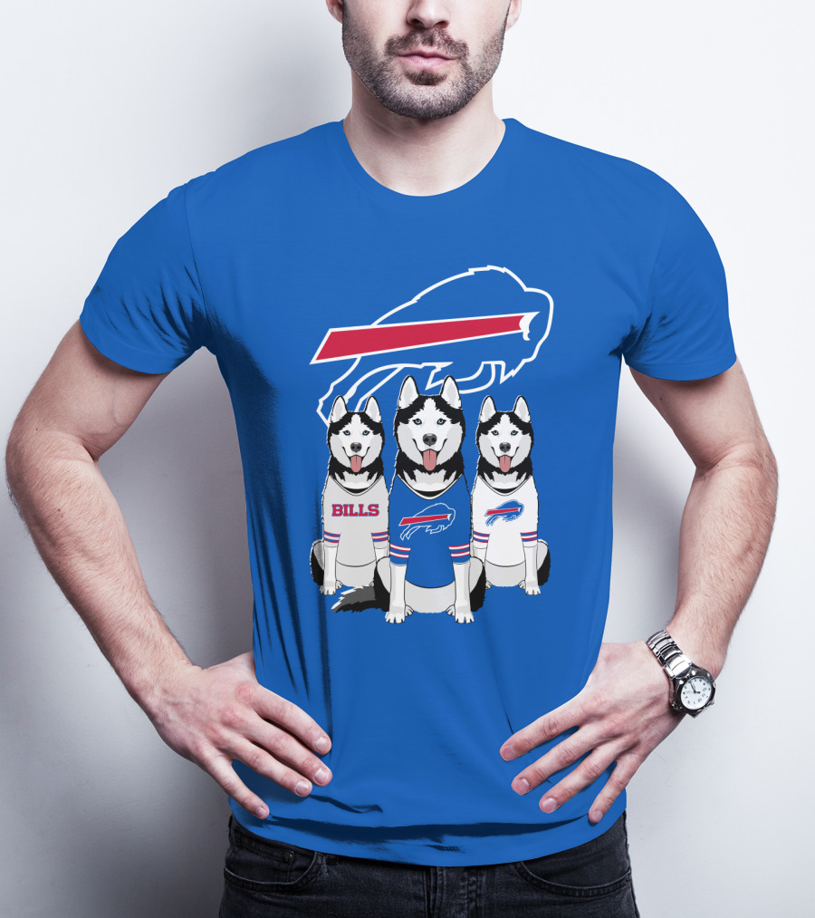Bills Buffalo Husky Trio T-Shirt