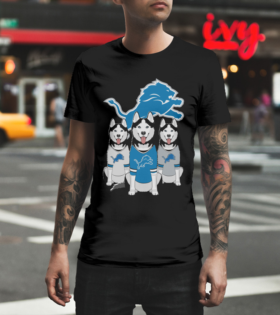 Detroit Lions Husky T-Shirt