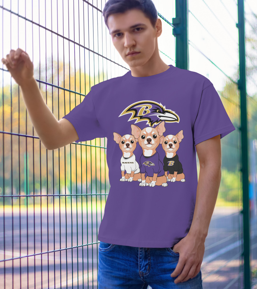 Ravens Chihuahua T-Shirt