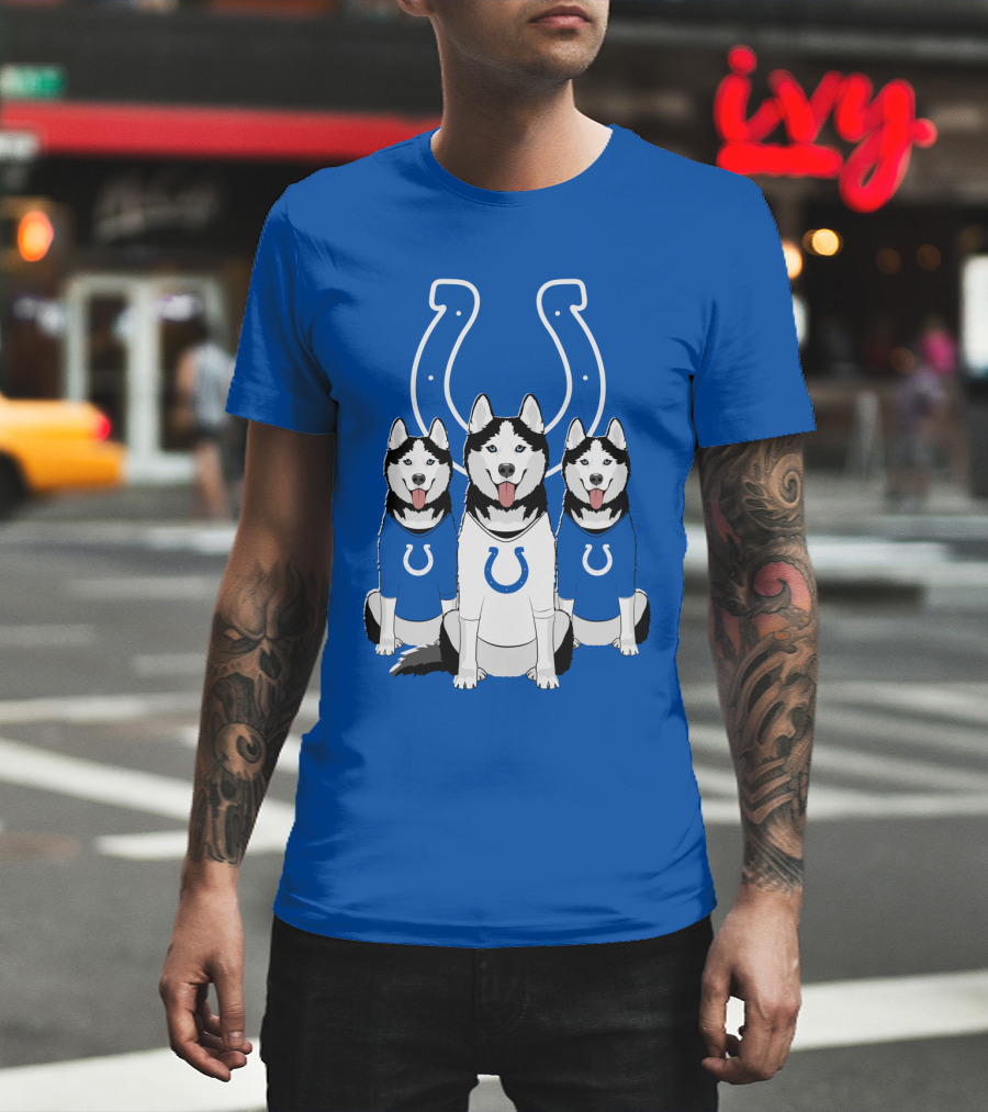 Indianapolis Colts Husky Trio T-Shirt