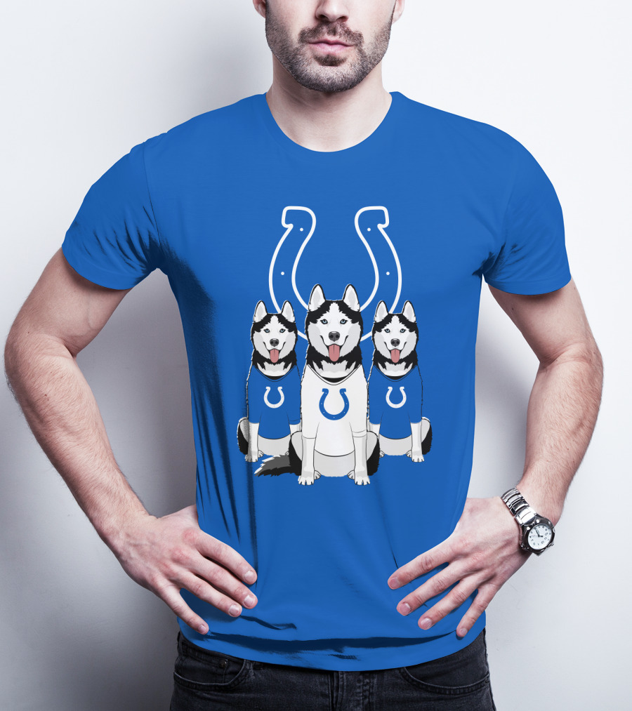 Indianapolis Colts Husky Trio T-Shirt