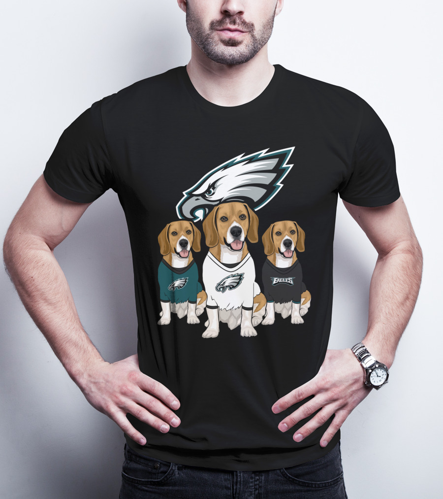 Philadelphia Eagles Beagles T-Shirt