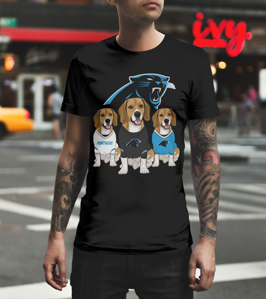 Panthers Beagle T-Shirt