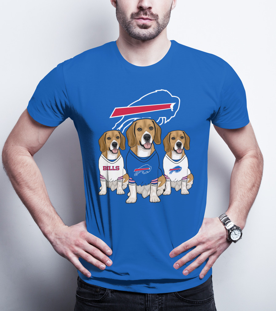 Buffalo Bills Beagle Trio T-Shirt