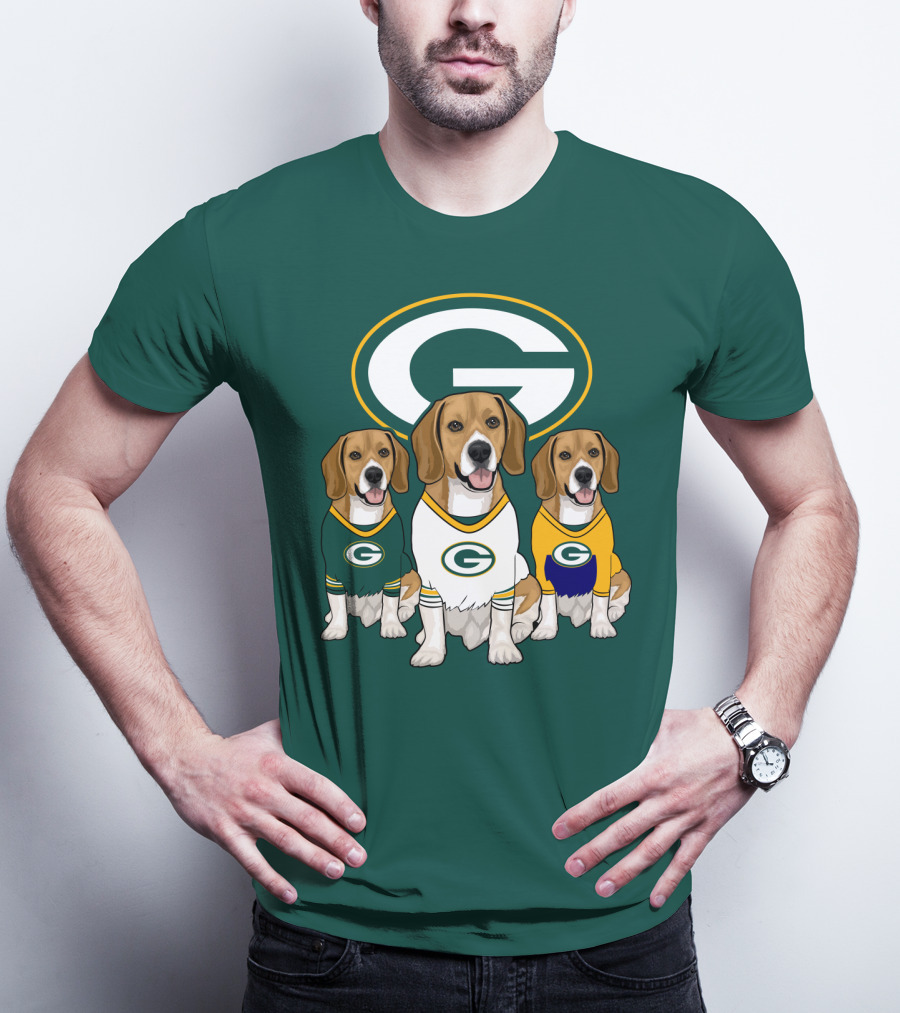 Packers Beagle Dog T-Shirt