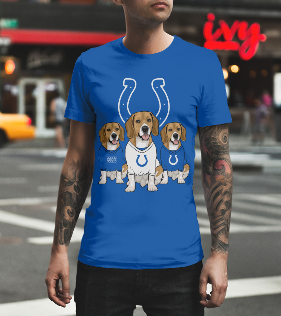 Indianapolis Colts Beagle Trio T-Shirt
