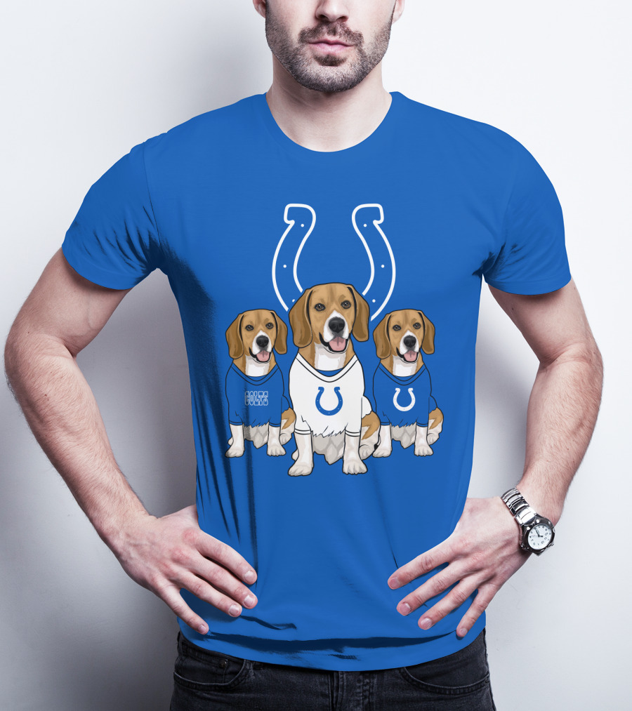 Indianapolis Colts Beagle Trio T-Shirt