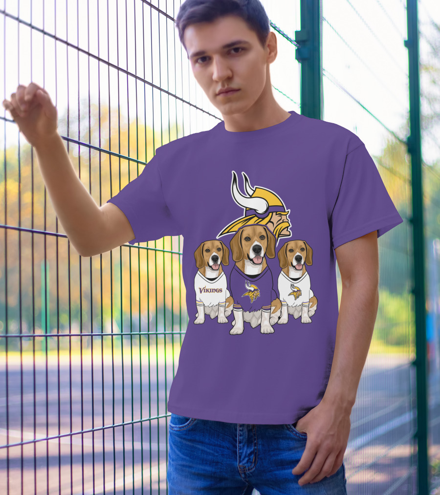 Vikings Beagle Trio T-Shirt