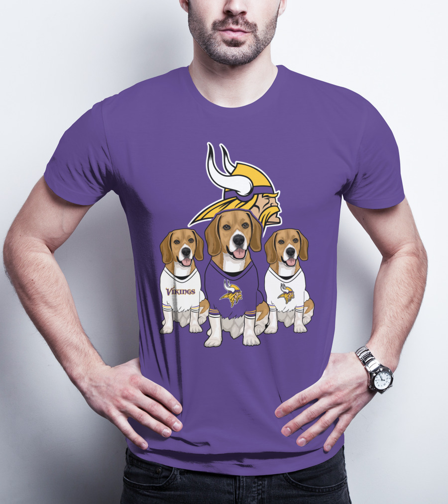 Vikings Beagle Trio T-Shirt
