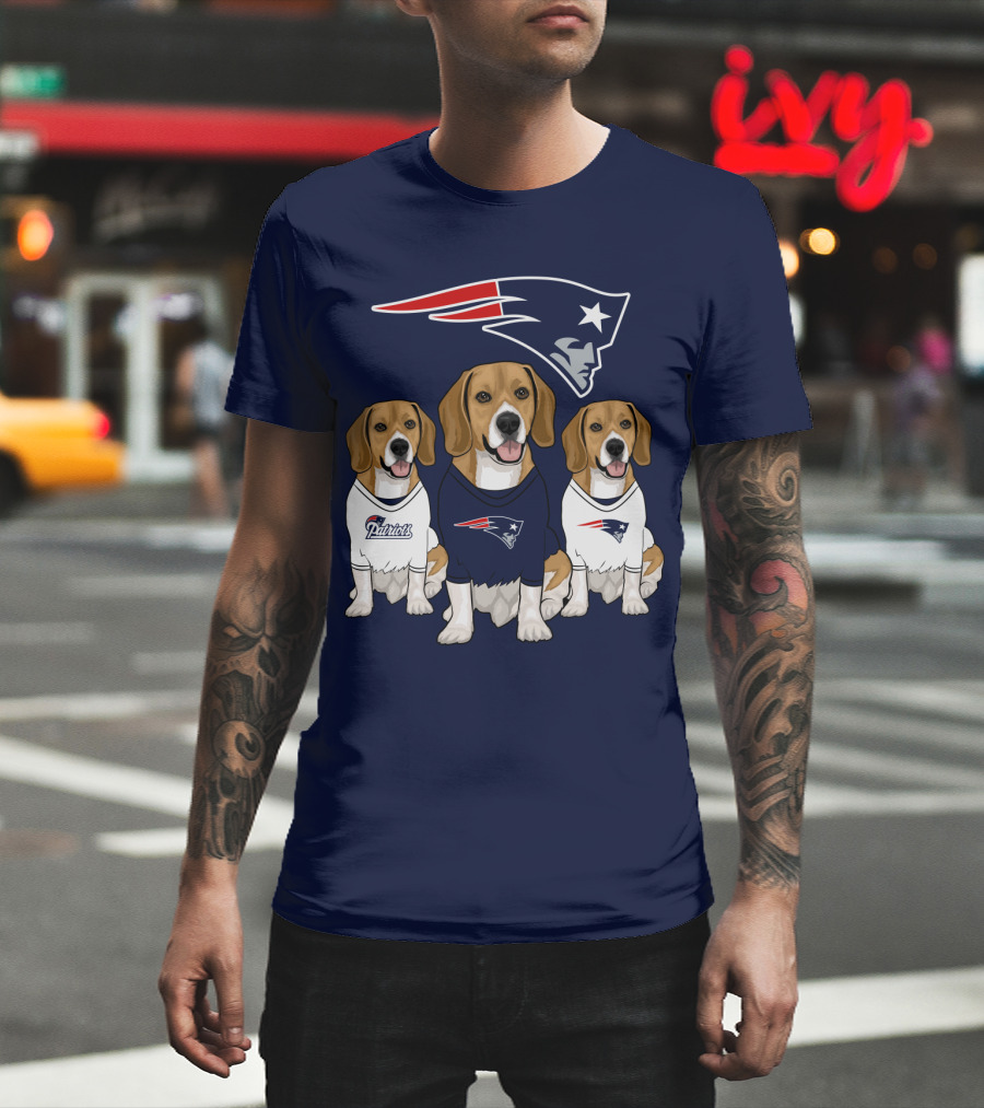 Patriots Beagle Trio T-Shirt