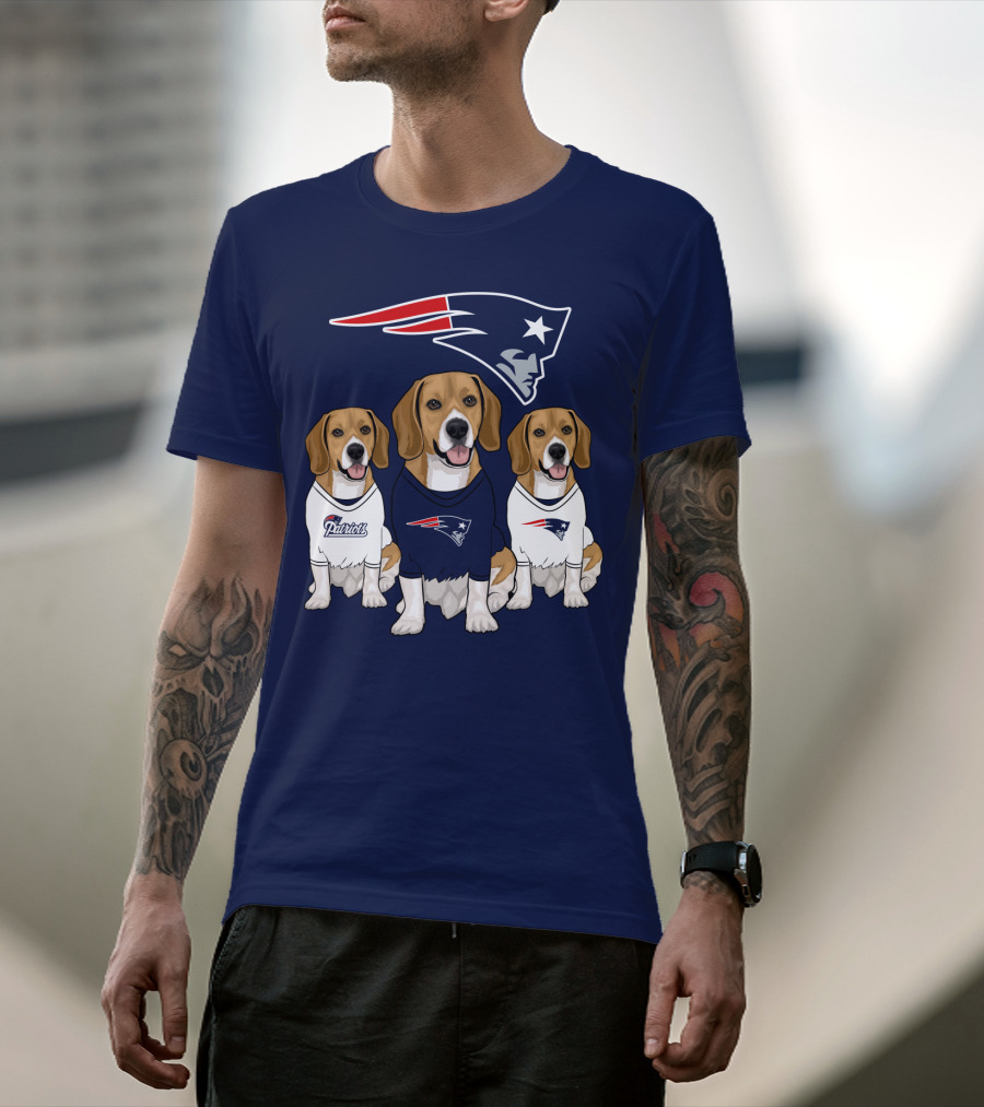 Patriots Beagle Trio T-Shirt