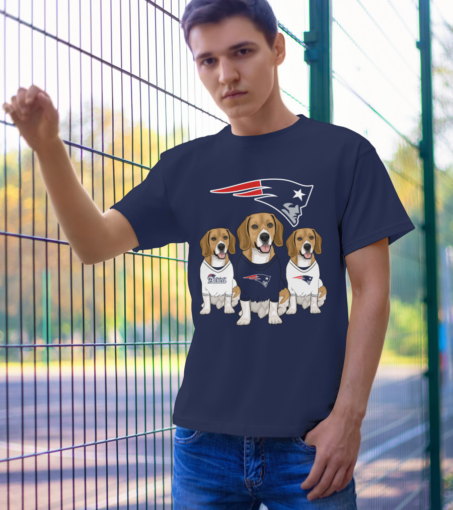 Patriots Beagle Trio T-Shirt