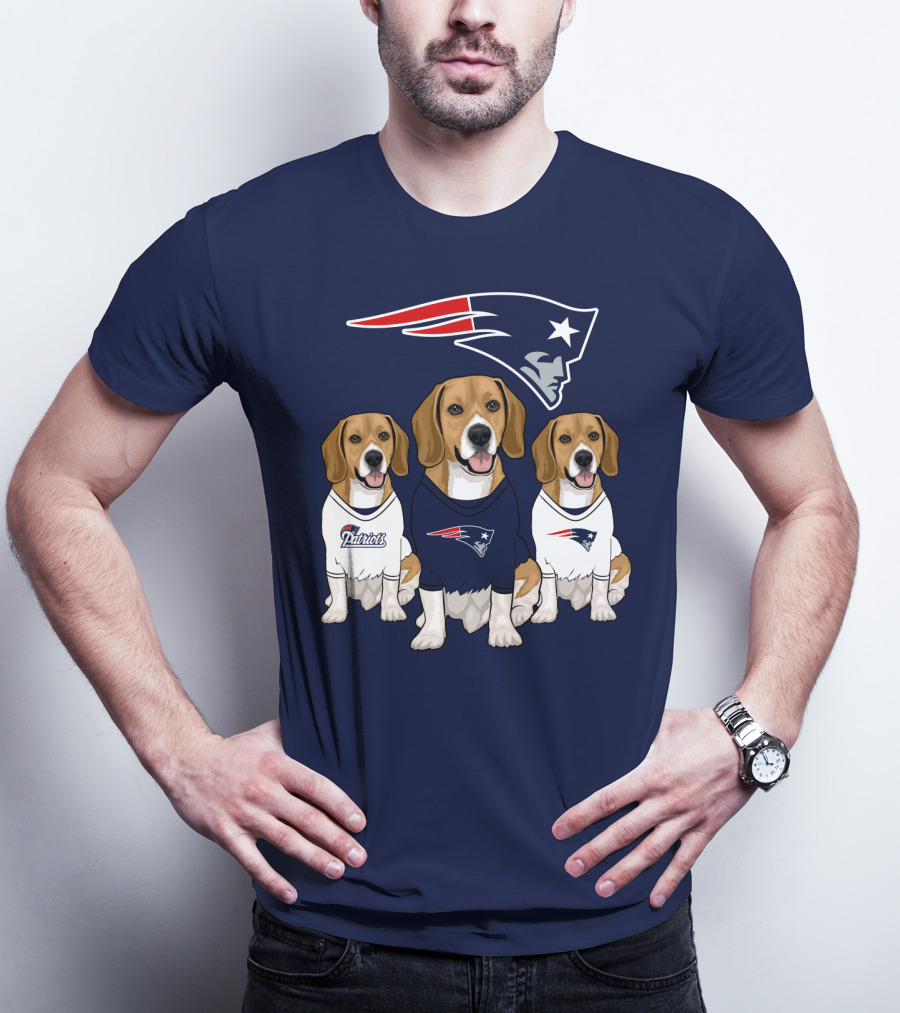 Patriots Beagle Trio T-Shirt