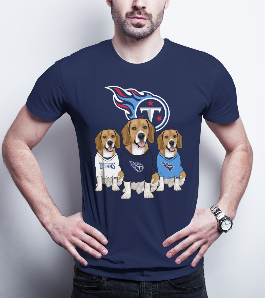 Tennessee Titans Beagle Fan T-Shirt