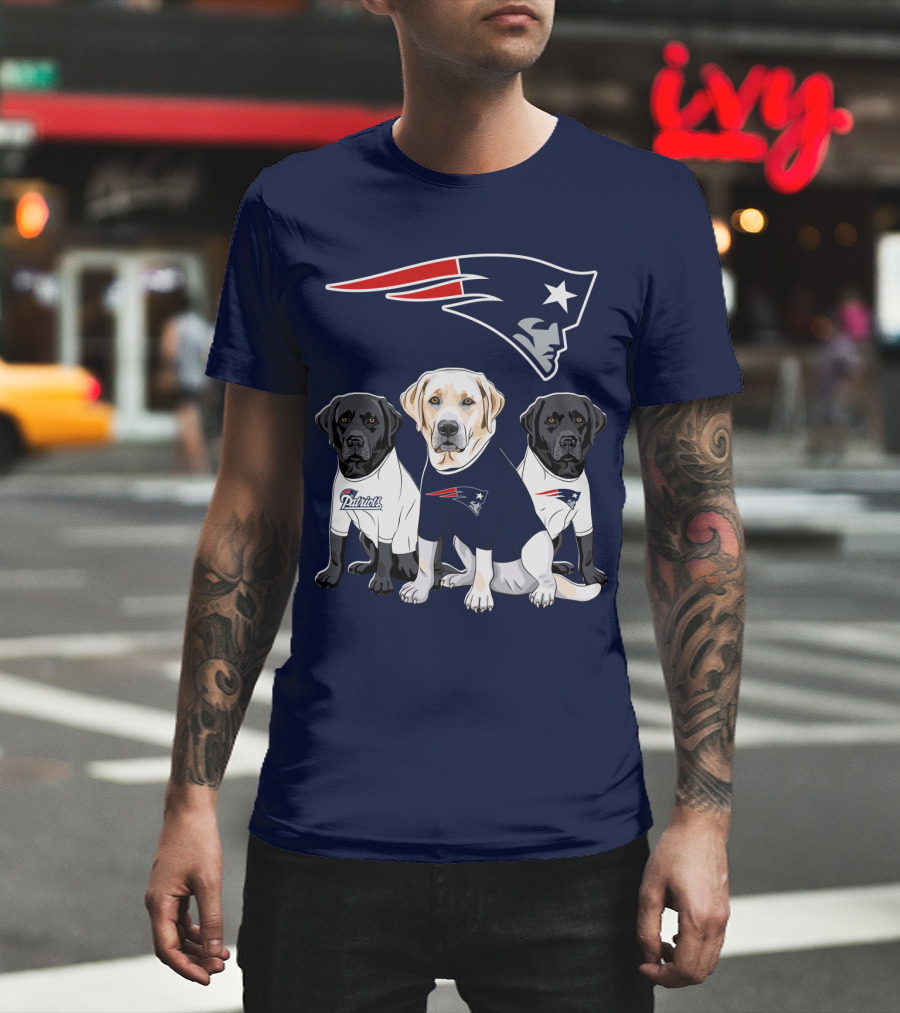 Patriots Labrador Retriever T-Shirt