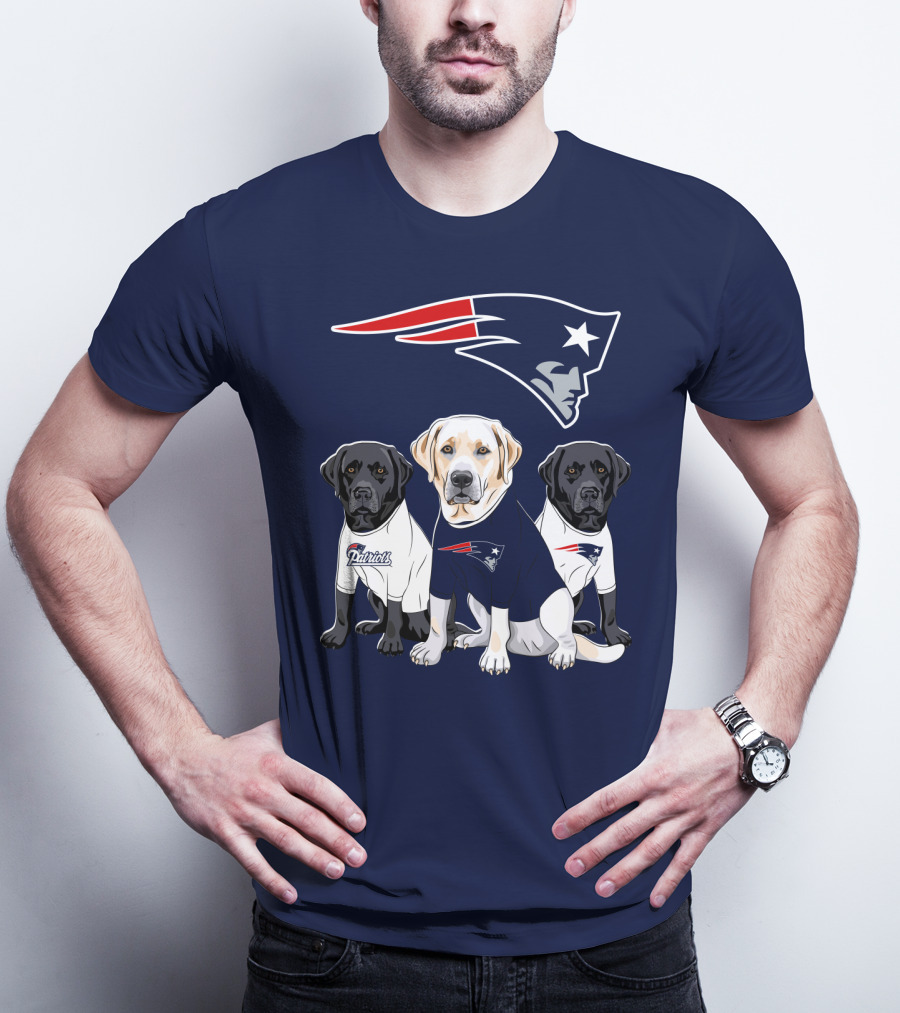 Patriots Labrador Retriever T-Shirt