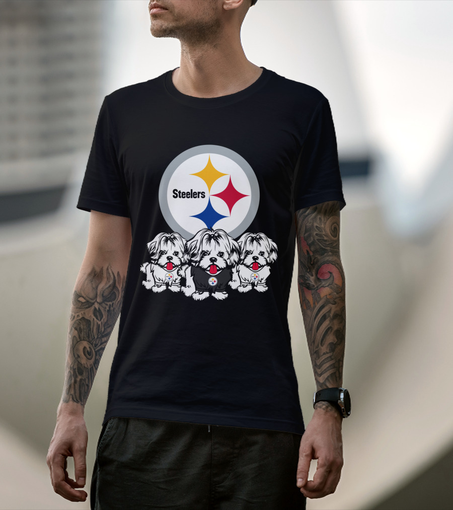 Steelers Shih Tzu T-Shirt