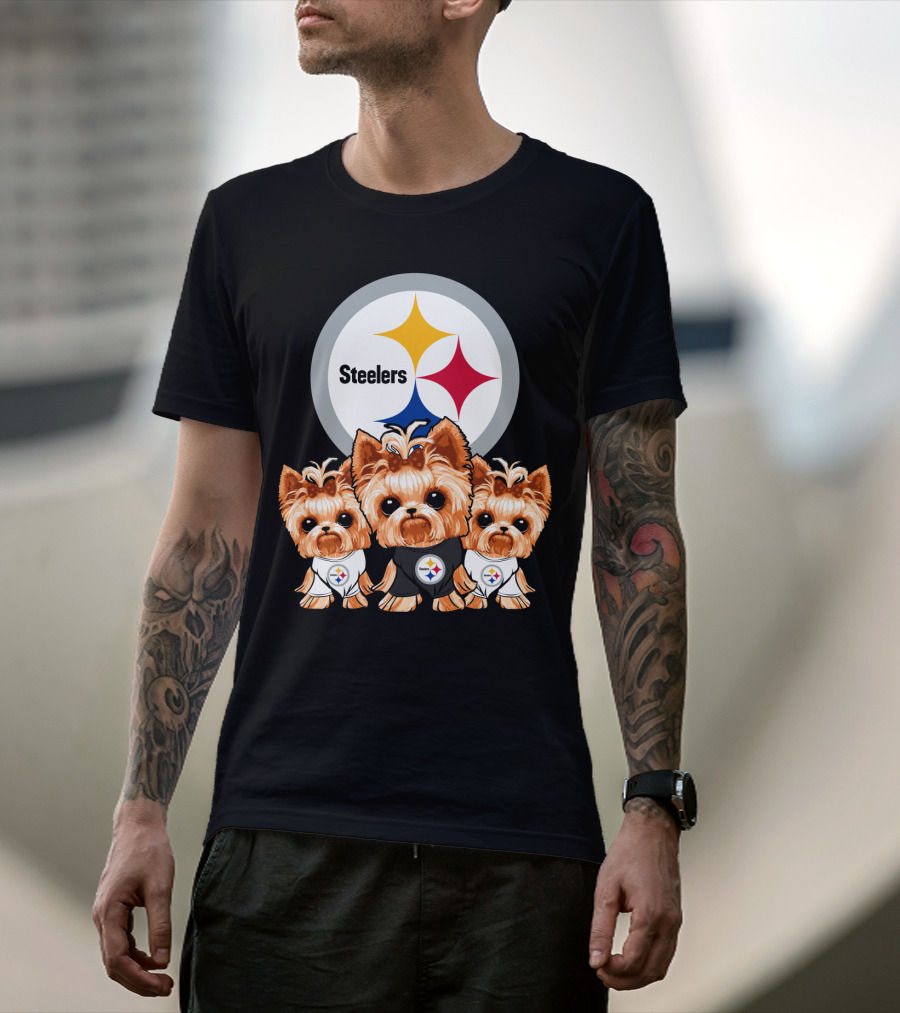 Steelers Yorkshire Terriers T-Shirt