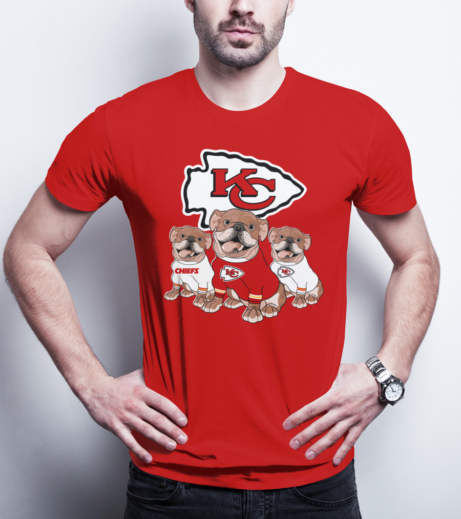 Kansas City Chiefs Bulldog T-Shirt