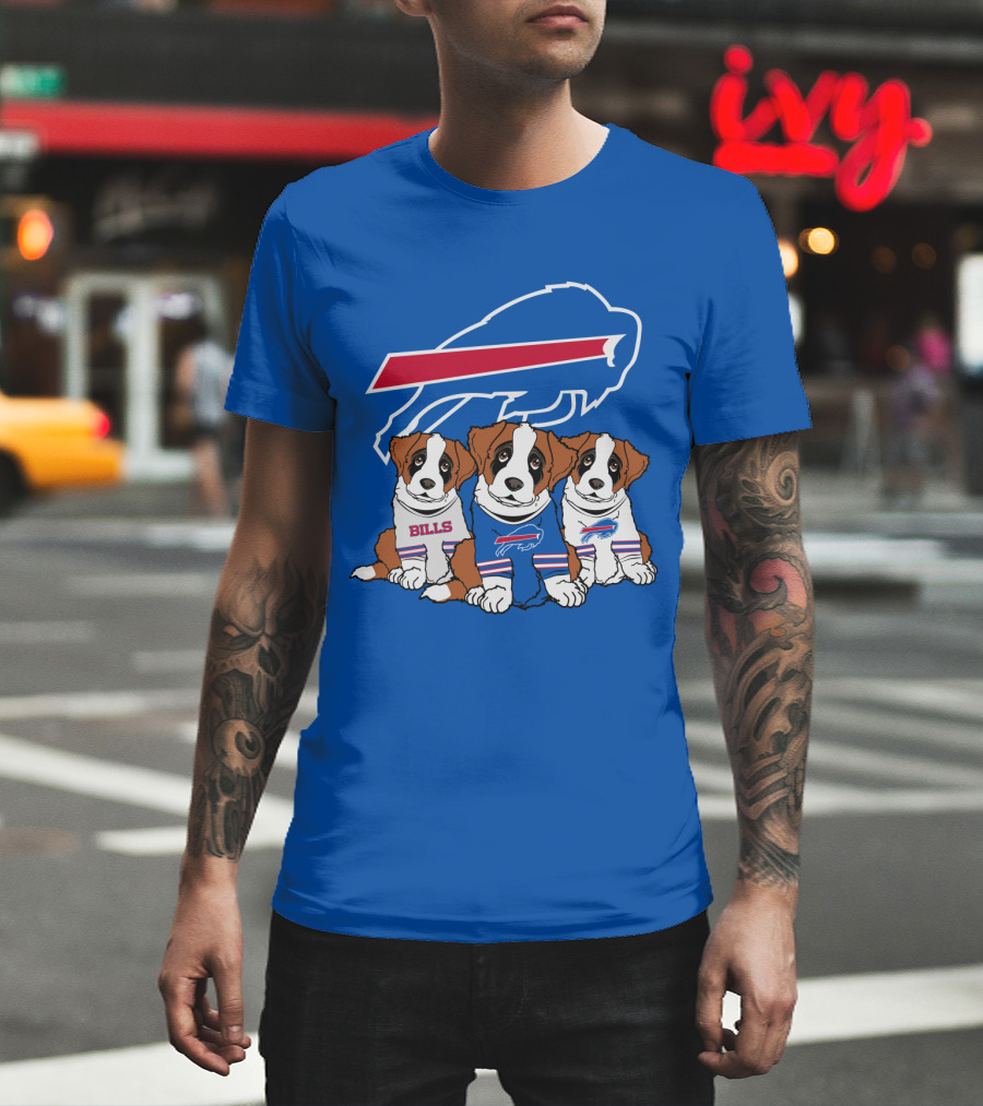 Buffalo Bills Puppies T-Shirt