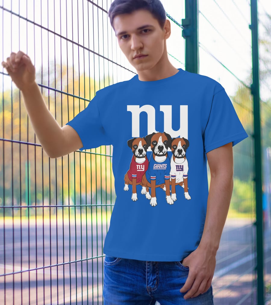 New York Giants Three Boxer T-Shirt