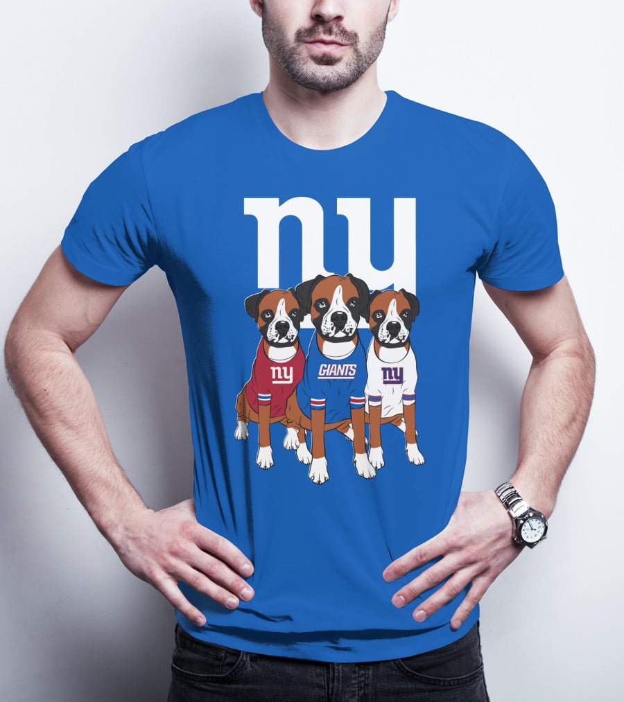 New York Giants Three Boxer T-Shirt