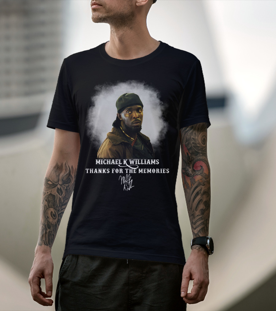 Michael K Williams Thanks For The Memories T-Shirt