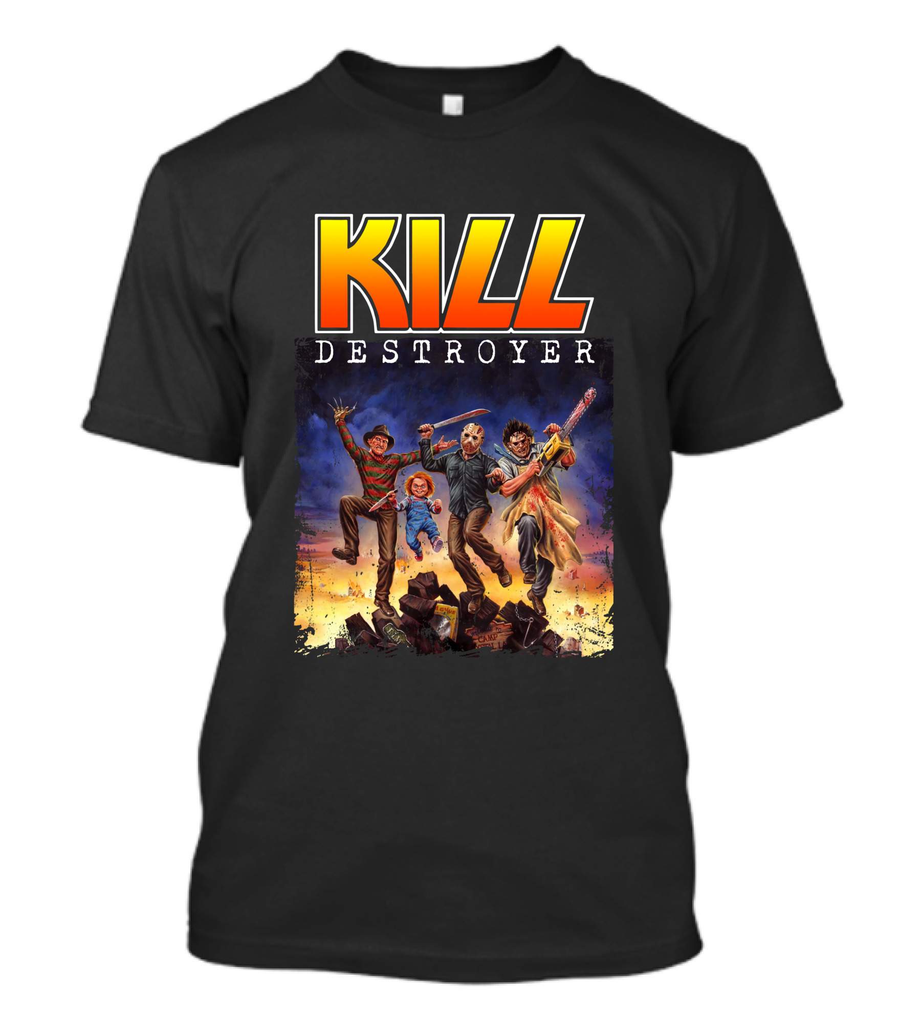 Kill Destroyer Killer Team-Up Art T-Shirt