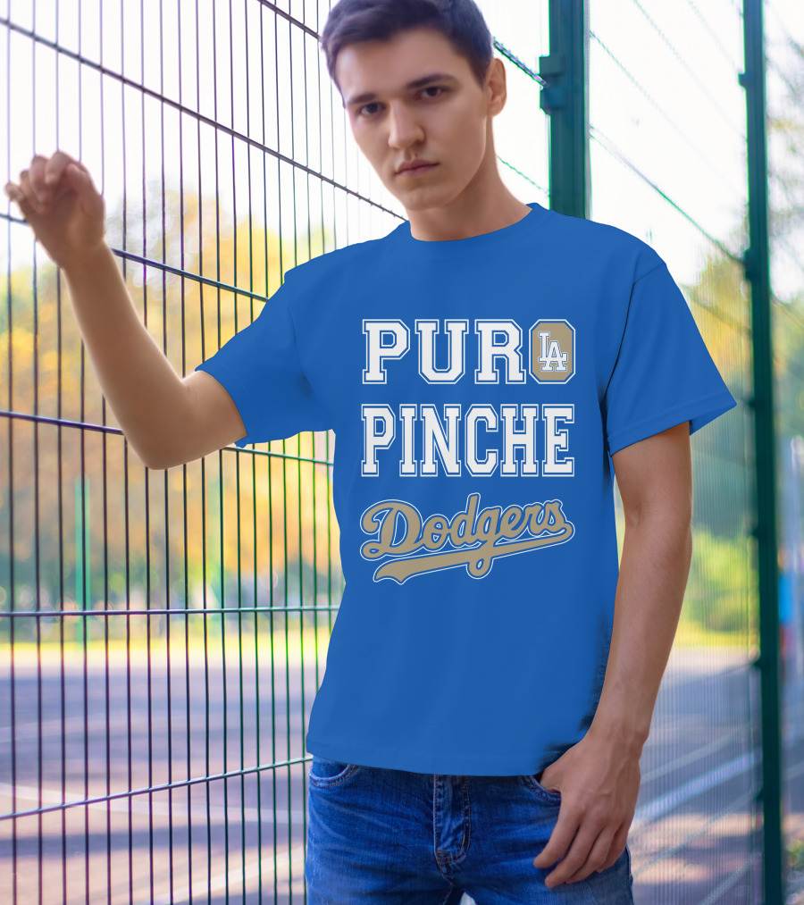 Pur La Pinche Dodgers T-Shirt