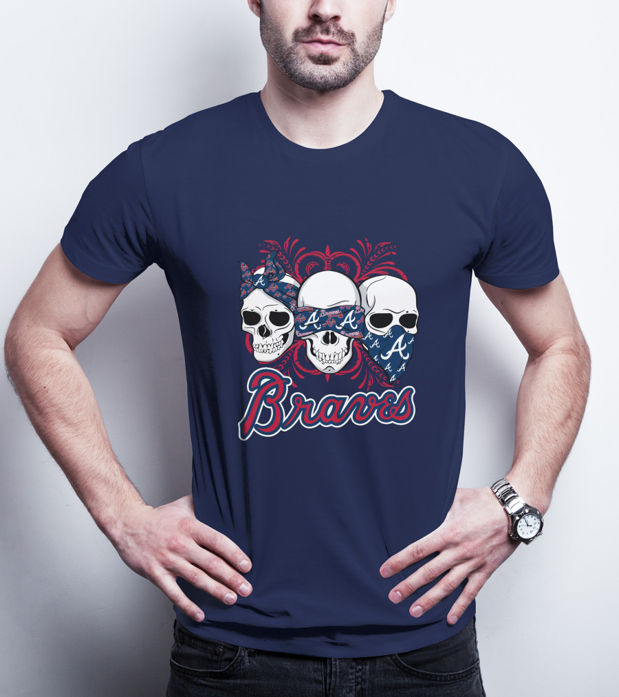 Braves Skull Bandana T-Shirt