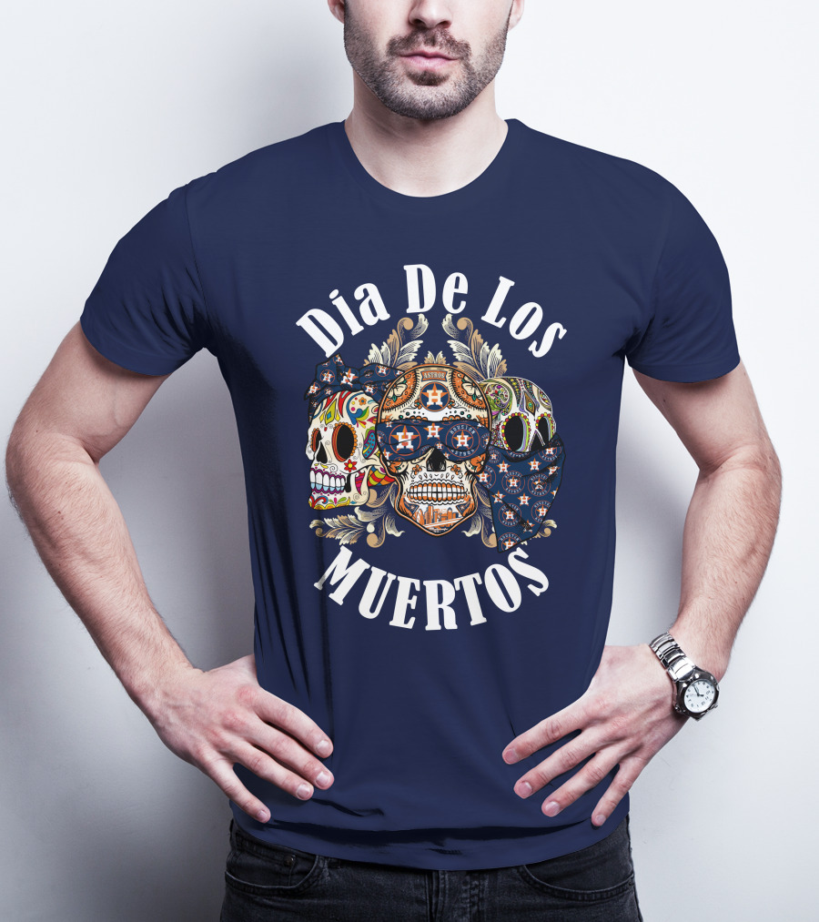 Dia De Los Muertos Houston Astros T-Shirt