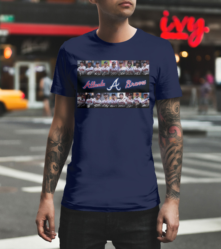 Atlanta Braves Signatures Collection T-Shirt