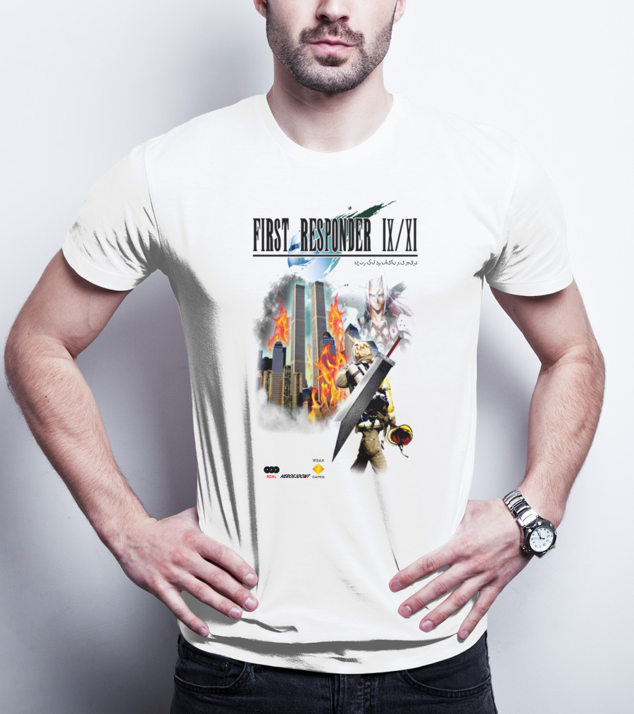 First Responder IX XI Real Heroes 9/11 T-Shirt