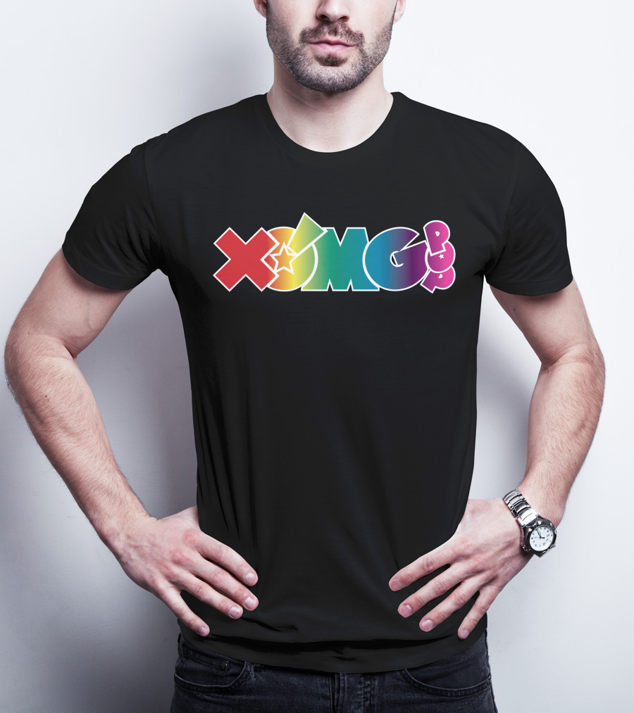 XOMG Pop Rainbow Starburst T-Shirt