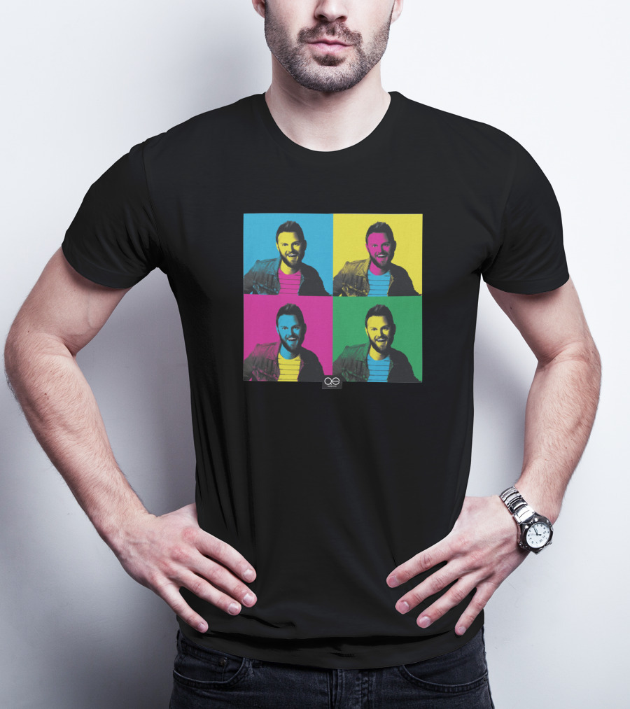 Queer Eye Merch Pop Art Style Four Panel T-Shirt
