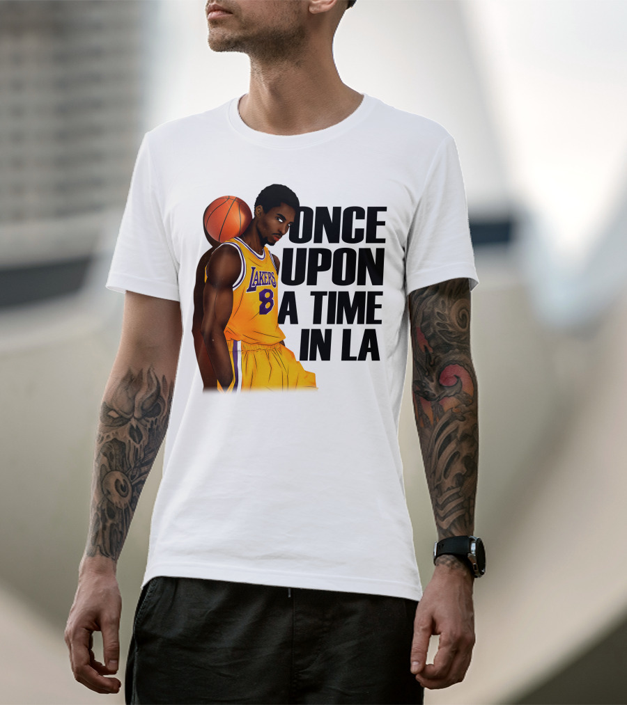 Once Upon A Time In LA Lakers 8 T-Shirt