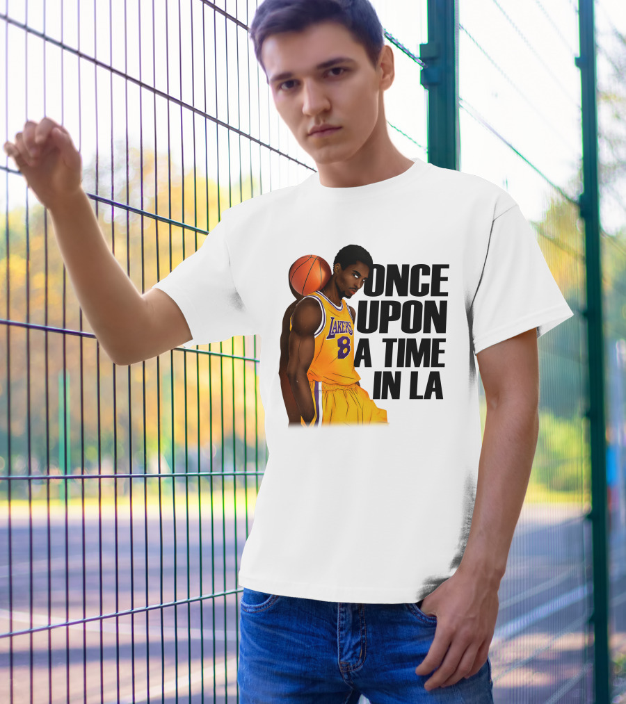 Once Upon A Time In LA Lakers 8 T-Shirt
