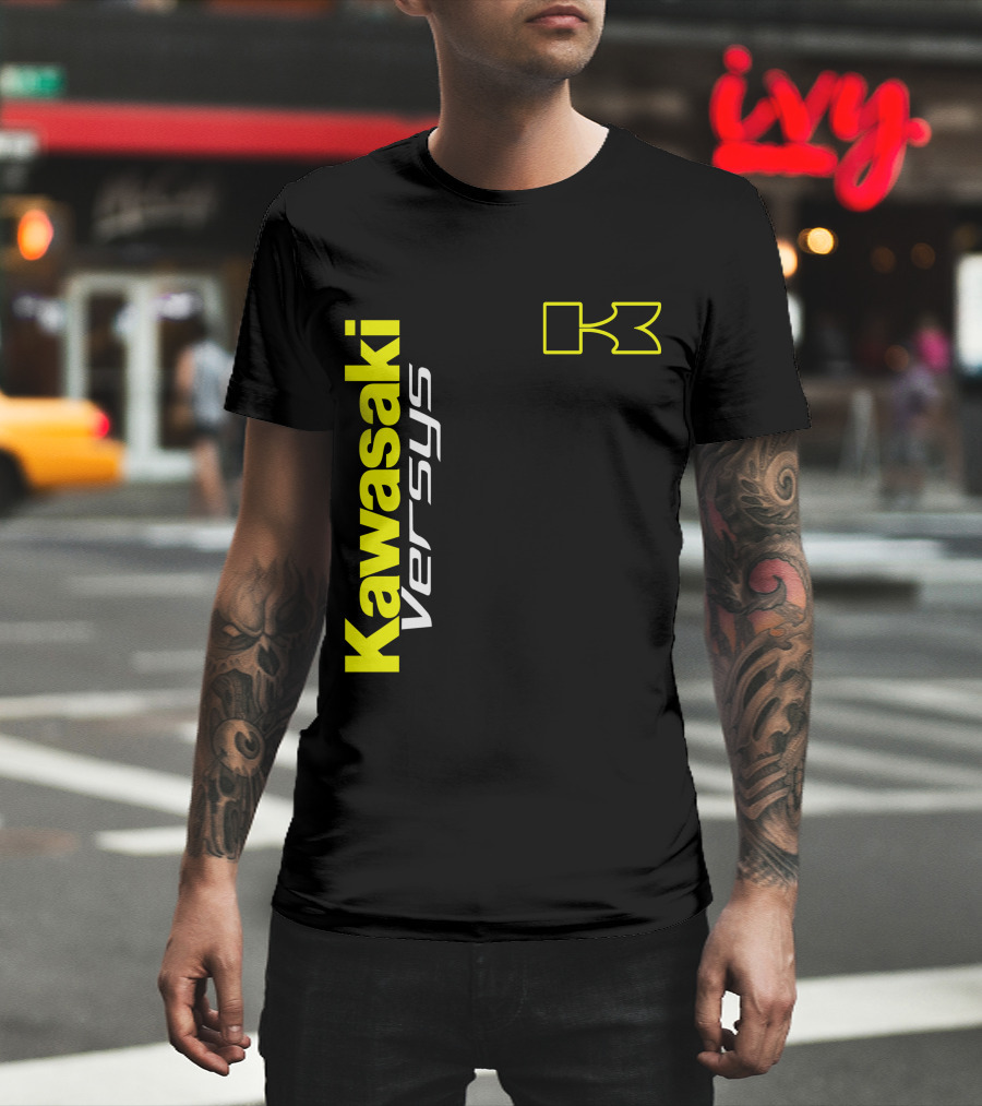 Kawasaki Versys 1 Yellow K T-Shirt