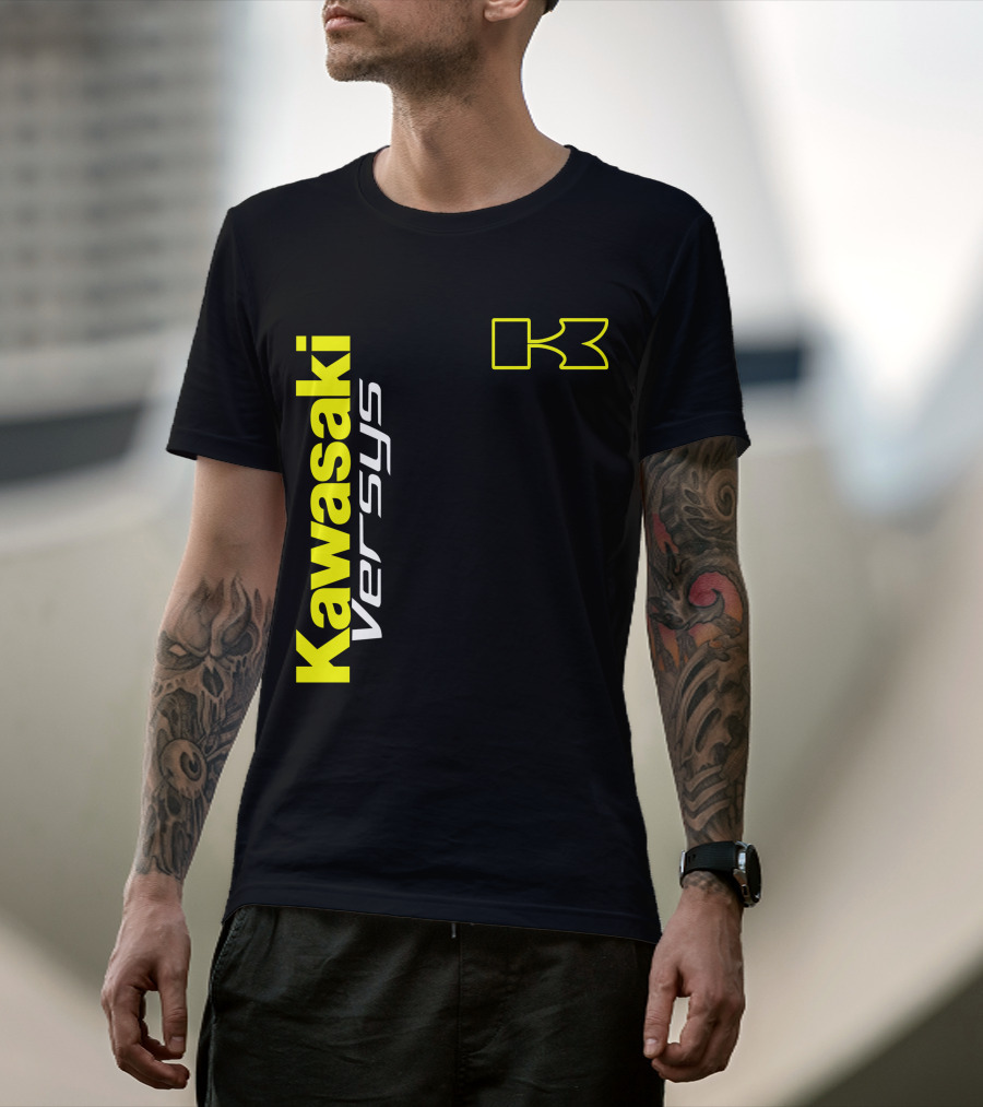 Kawasaki Versys 1 Yellow K T-Shirt