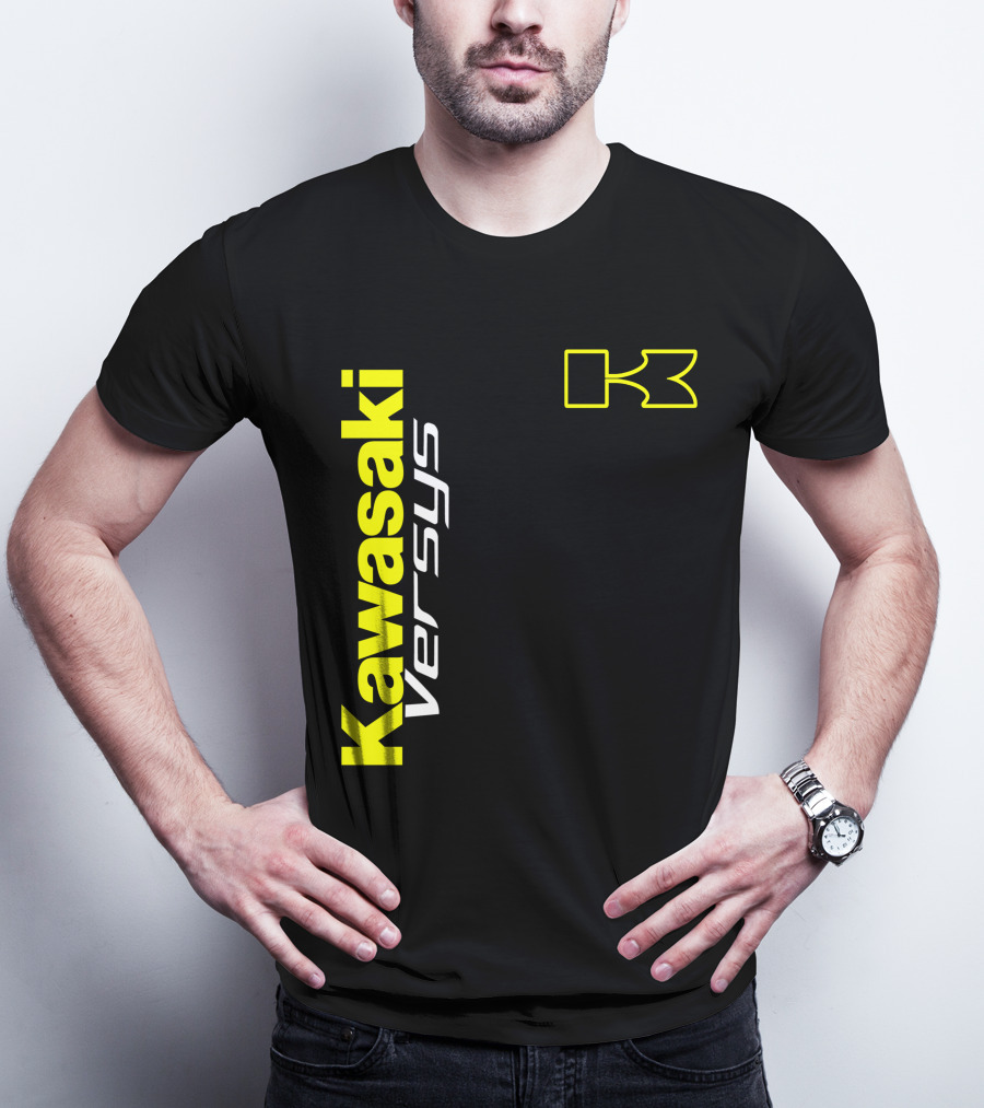 Kawasaki Versys 1 Yellow K T-Shirt