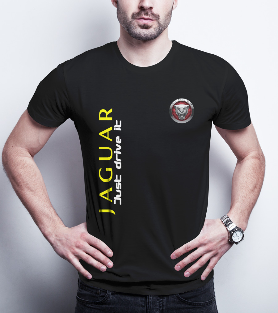 Jaguar Just Drive It Badge T-Shirt